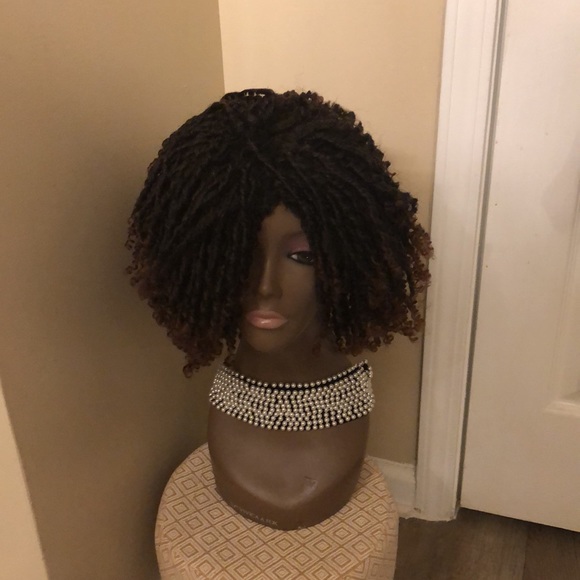 style icon | Hair | Curly Style Icon Curly Afro Wig With Highlights ...